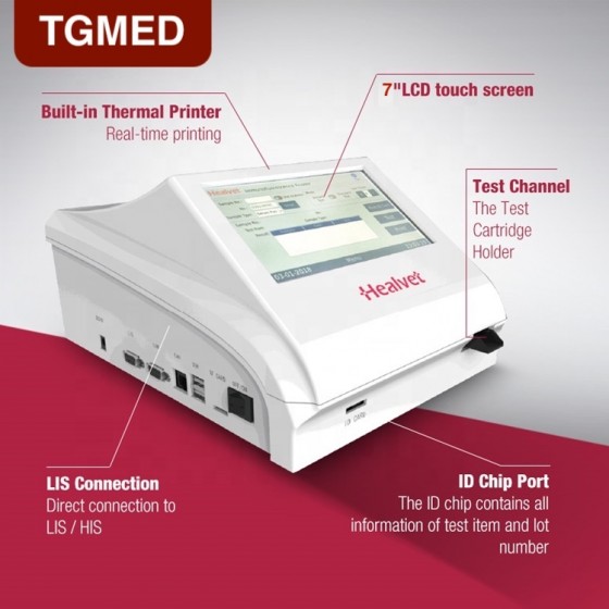 Vet Immunofluorescence Quantitative Analyzer and Test Reagents, T4,TSH ...